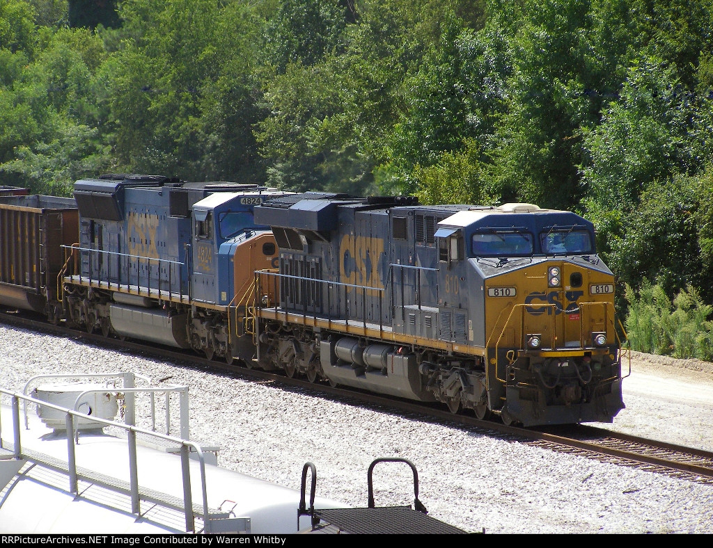 Northbound coal train